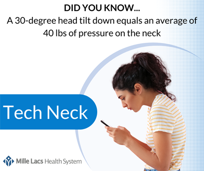 Avoid Tech Neck - Mille Lacs Health System